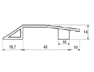 Perfiles y accesorios alfombra de seguridad Gamma System